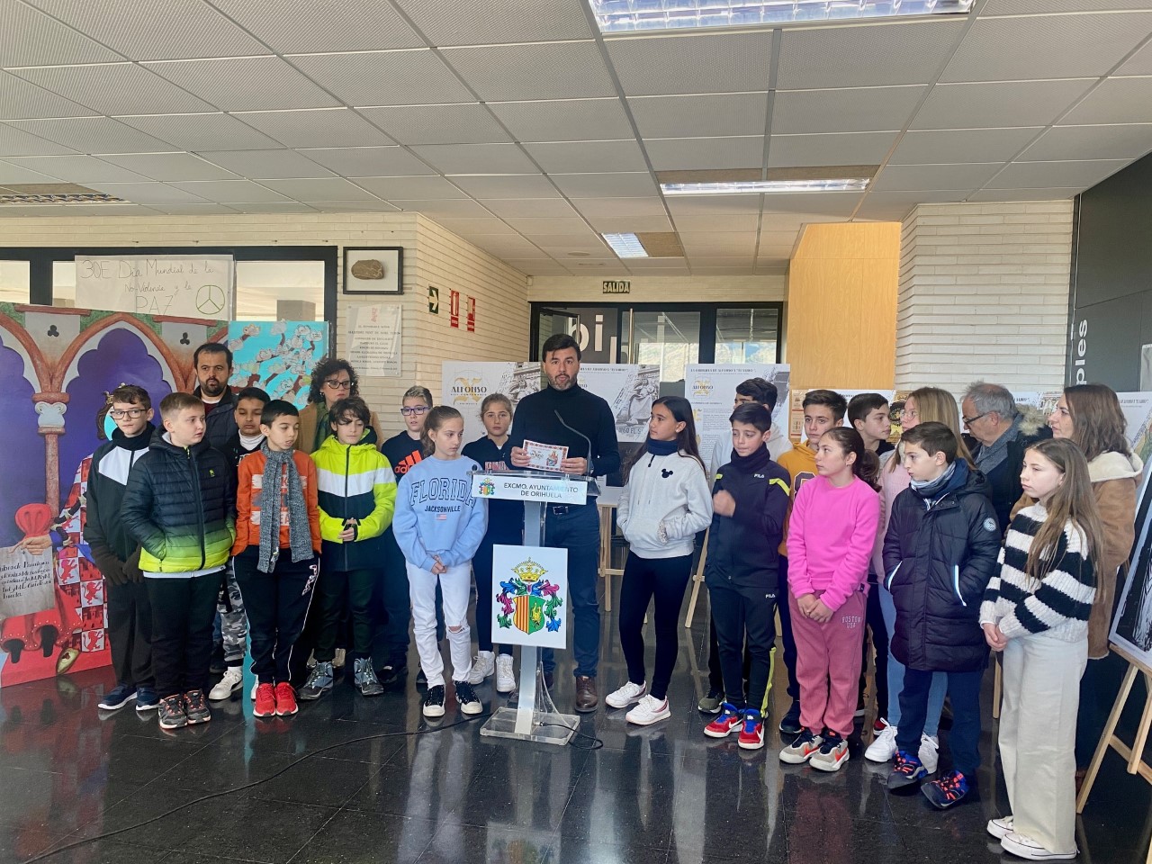 El CEIP Rincón de Bonanza acoge la inauguración de la exposición sobre ... El CEIP Rincón de Bonanza acoge la inauguración de la exposición sobre ...